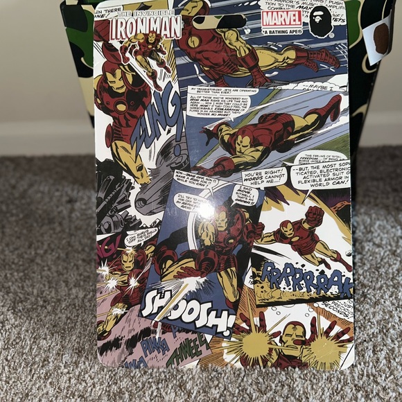 Bape | Shoes | Bape Sta Bape X Marvel Iron Man | Poshmark